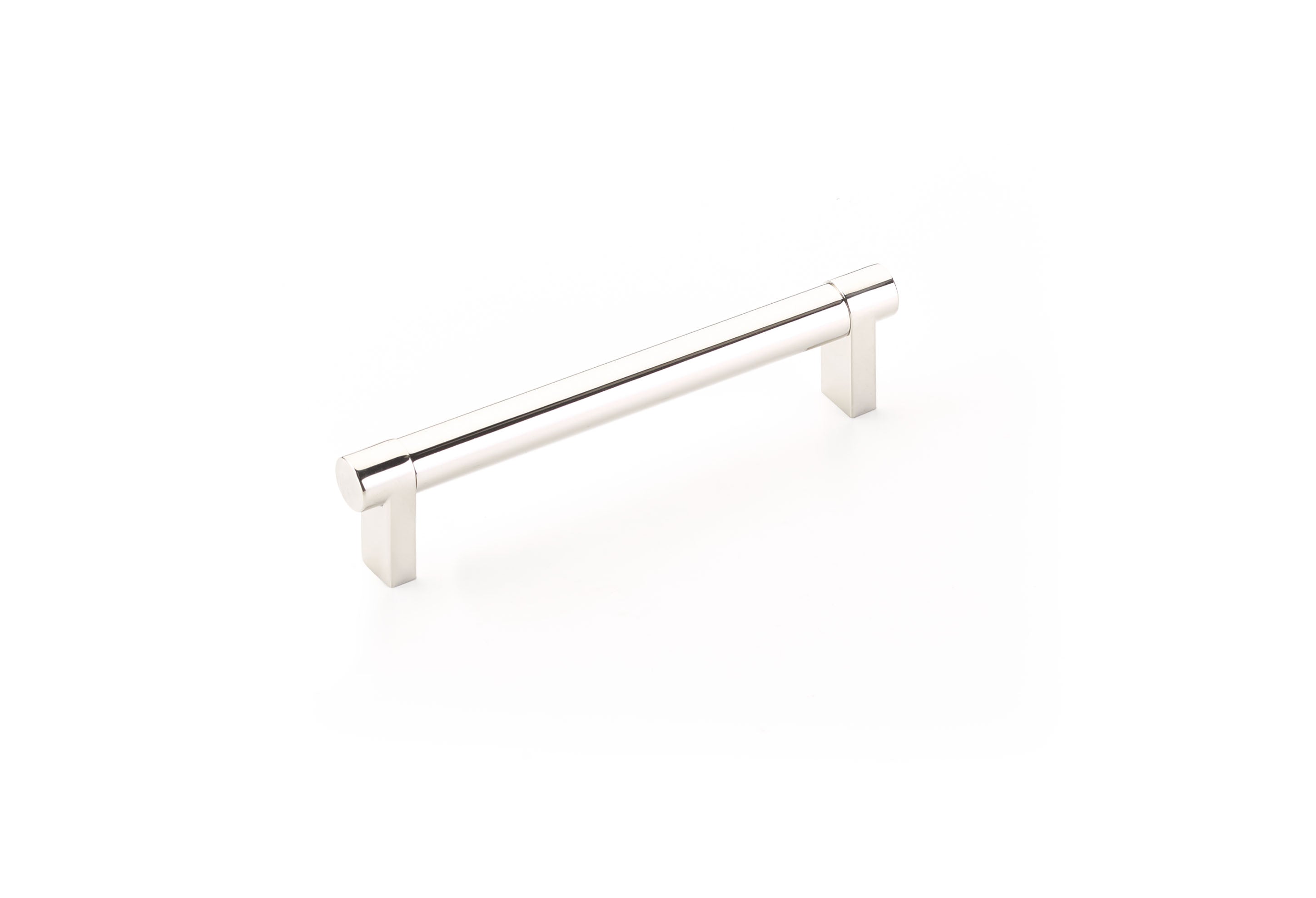 EMTEK SELECT Cabinet Pull Rectangular - Satin Brass Stem – Handstyle ...